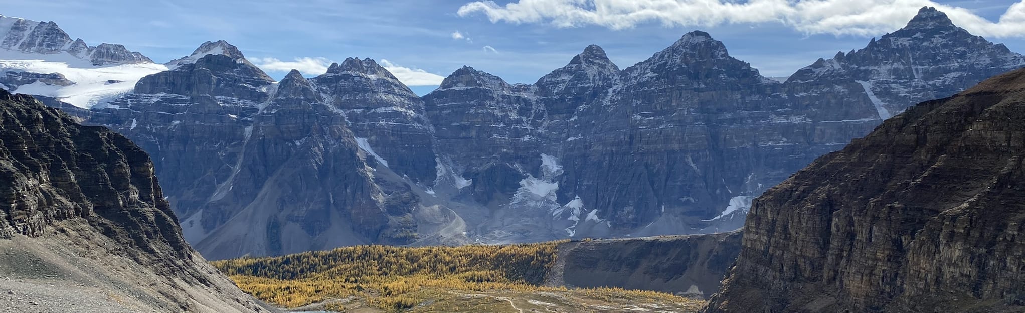 Sentinel Pass and Giant Steps from Lake Louise, Alberta, Canada - 22 ...
