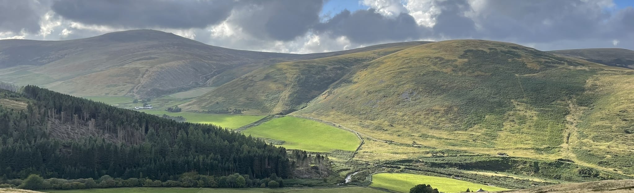 West Newton Tor and Great Hetha Cheviots, Northumberland, England - 8 ...
