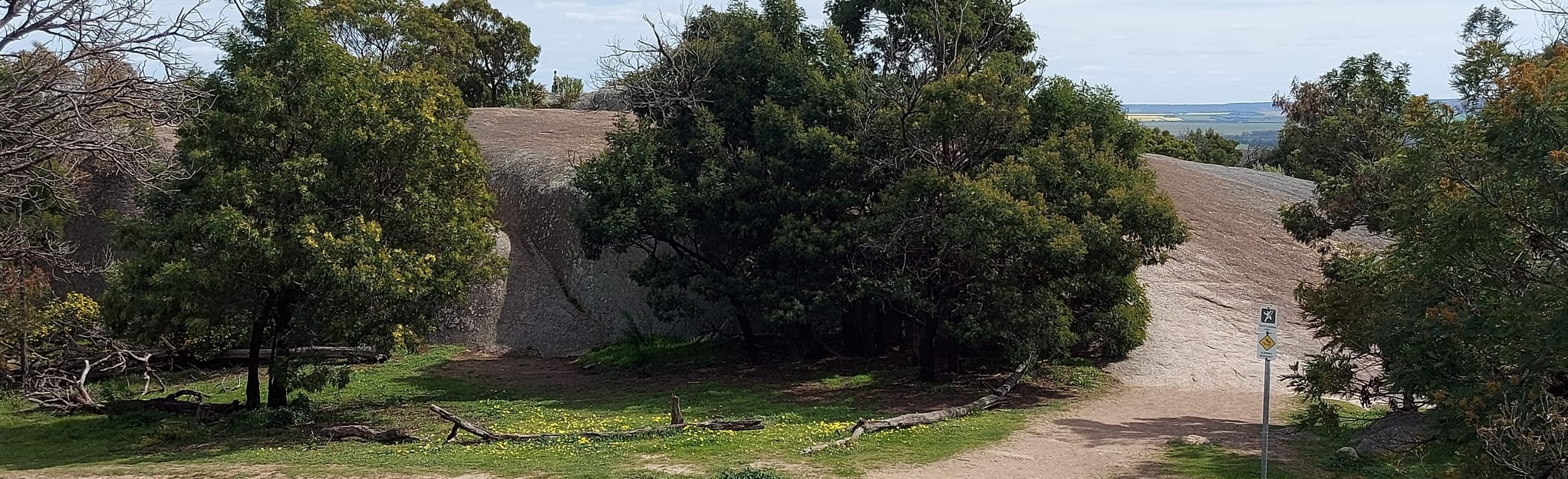 Big Rock Track from You Yangs Visitor's Centre, Victoria, Australia ...
