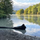 Saint Georges Bridge - Lignon Bridge - Sentier des Falaises Trail ...