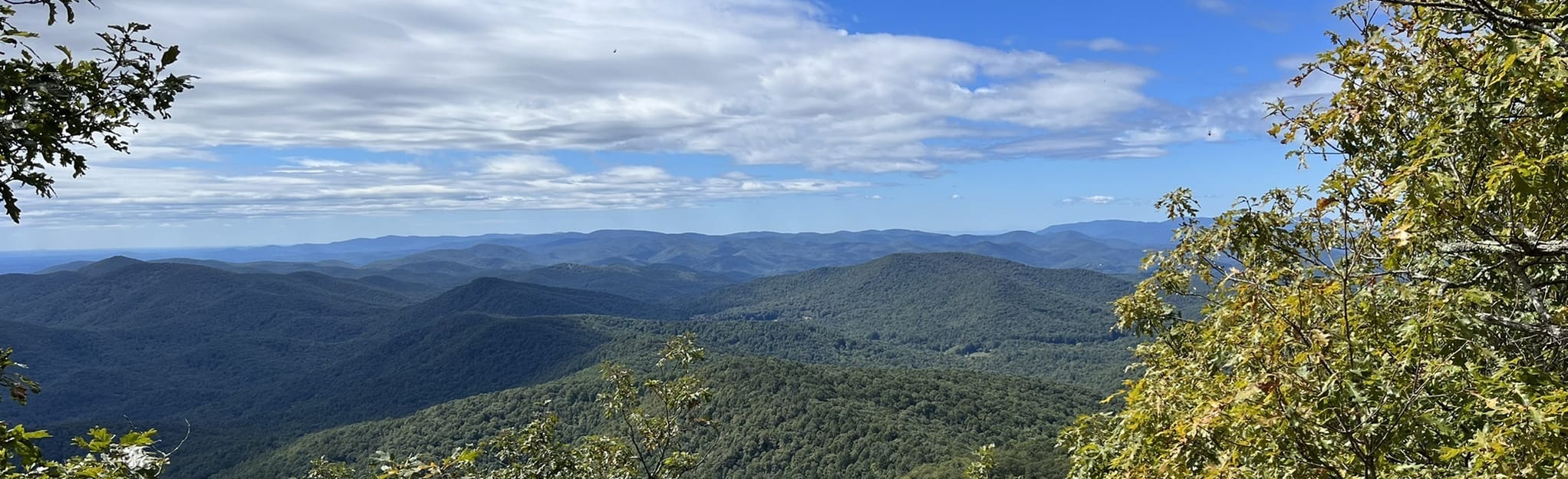 Blood Mountain via Bear Hair Gap and Coosa Backcountry Loop - Georgia ...