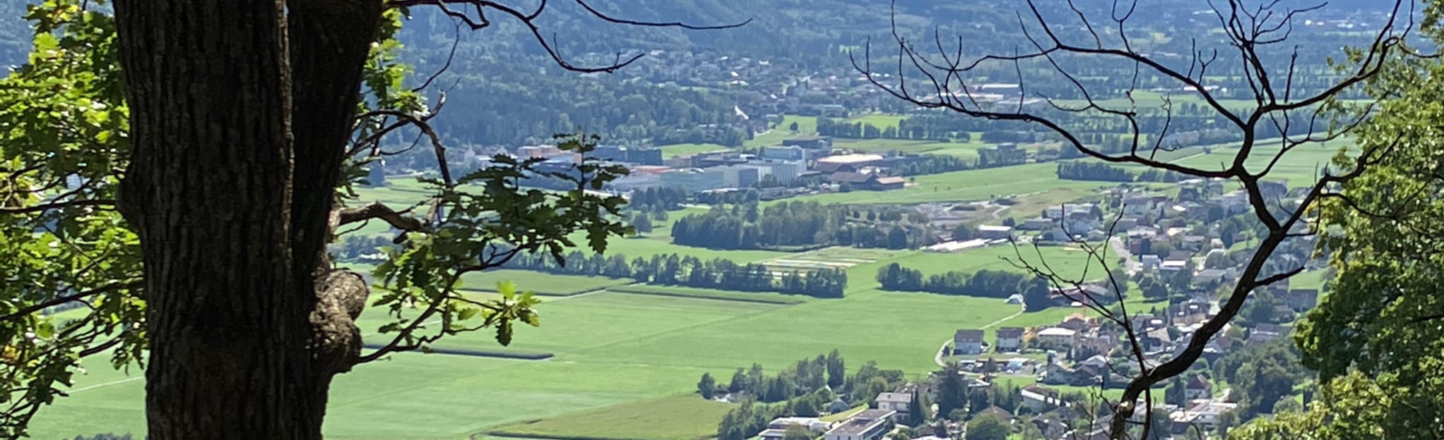 Von Feldkirch-Tosters über den Schellenberg nach Nofels, 22 Fotos ...