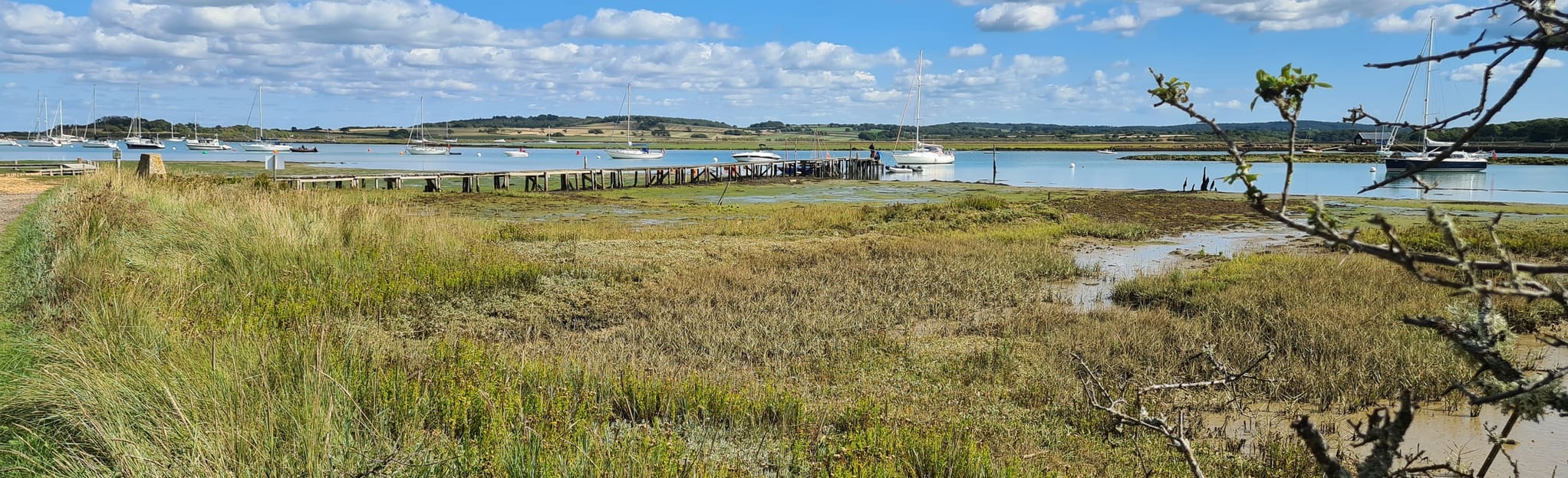 Hamstead and Newtown Harbour Circular, Isle of Wight, England - 13 ...