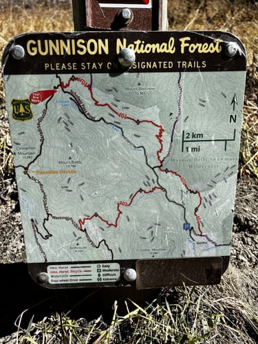 2023 Best 10 Off Road Driving Trails in Gunnison National Forest ...