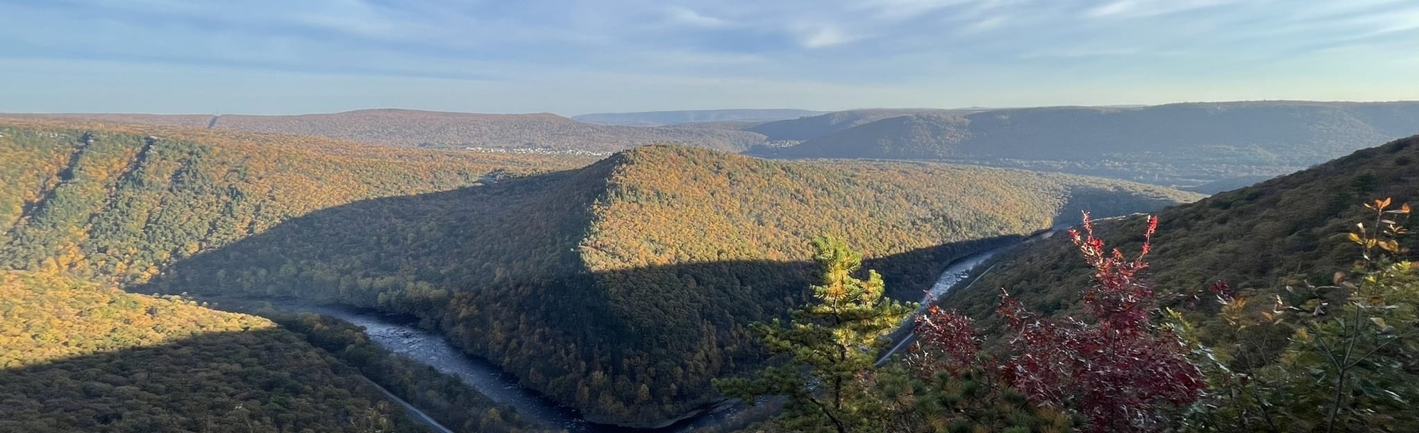 Glen Onoko, Lehigh Gorge, and Broad Mountain Trail Loop, Pennsylvania ...