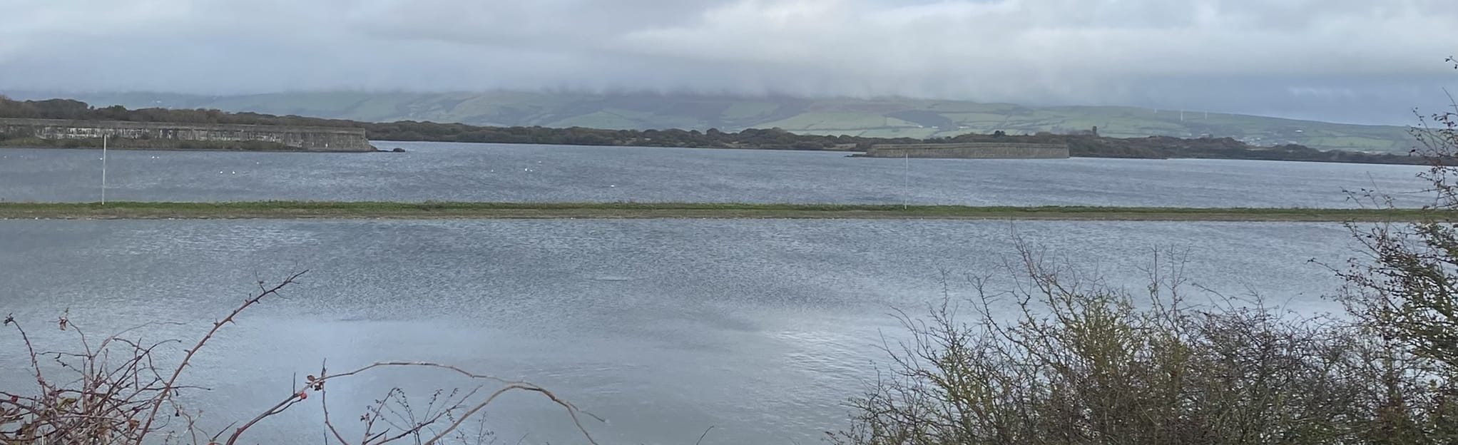 Outer Barrier of the Hodbarrow Lagoon and Steel Green Circular: 154 ...
