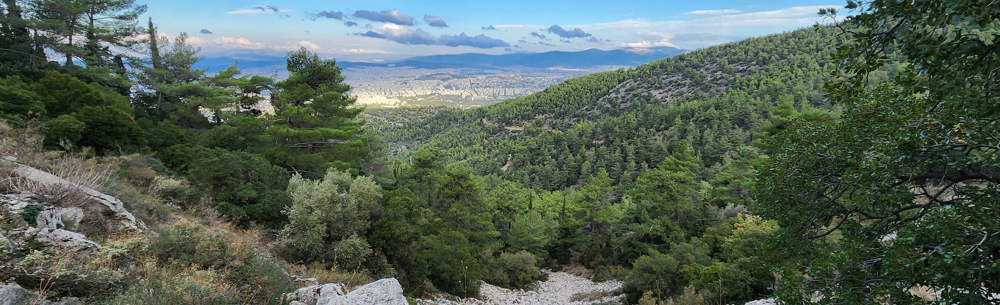 Kesariani Fire Lookout Station to Golgothas trail, Attica, Greece - 3 ...