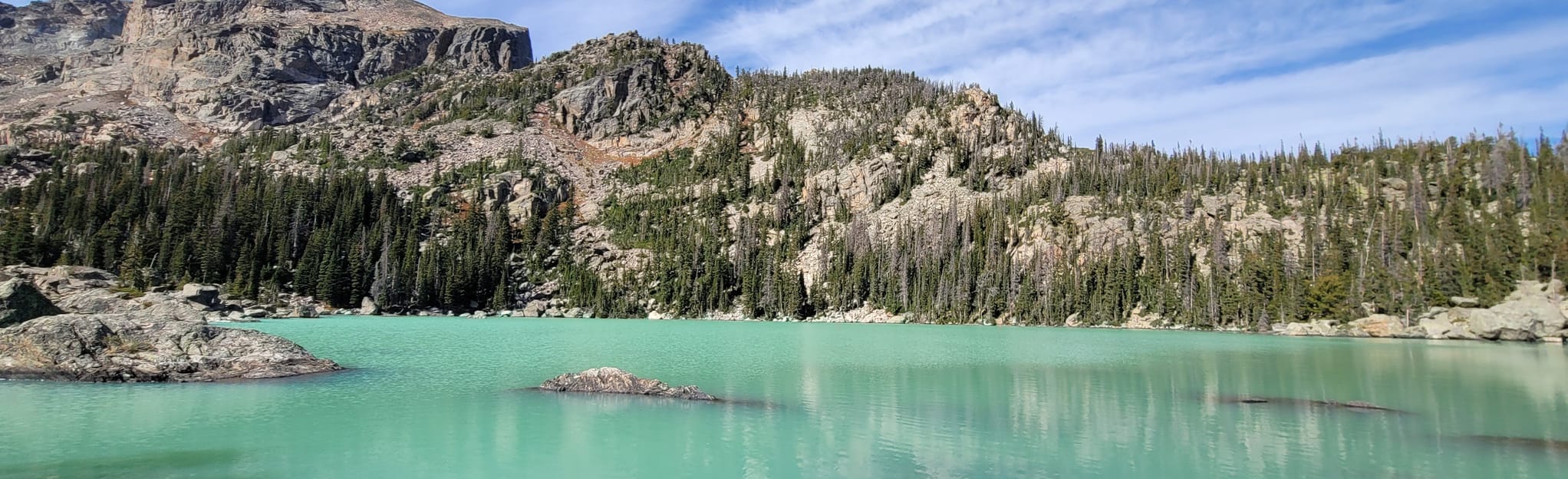 Nymph, Dream, Haiyaha, Mills, and Jewel Lake via Emerald Lake Trail ...