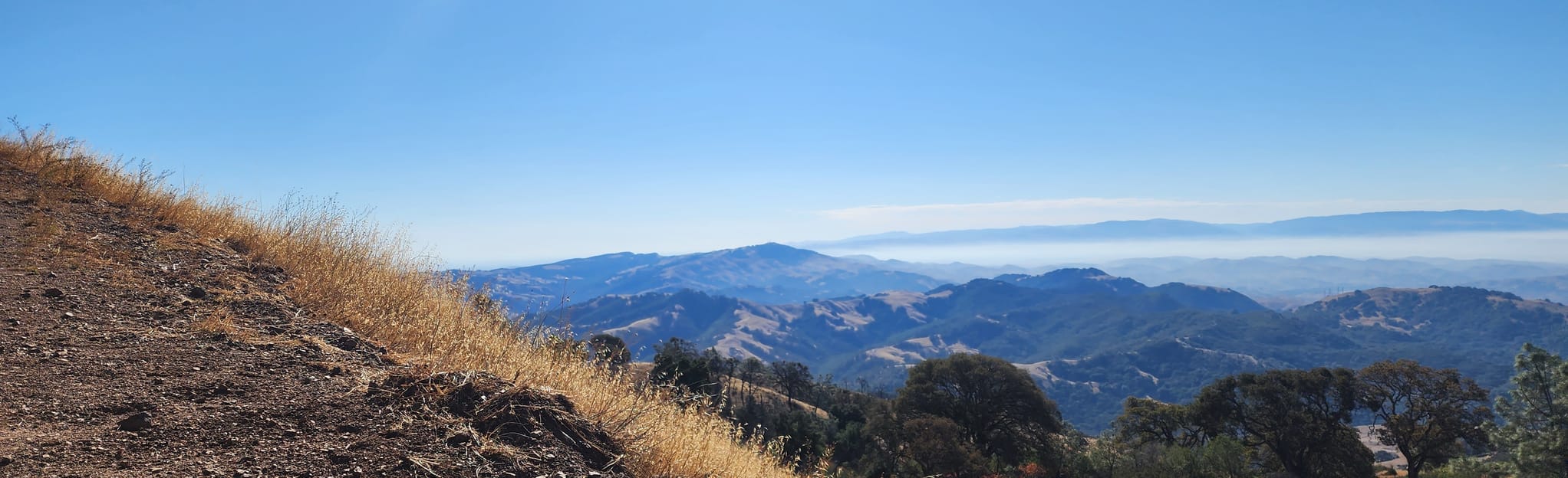 Junction Campground to Mount Diablo via Summit Trail, California - 326 ...