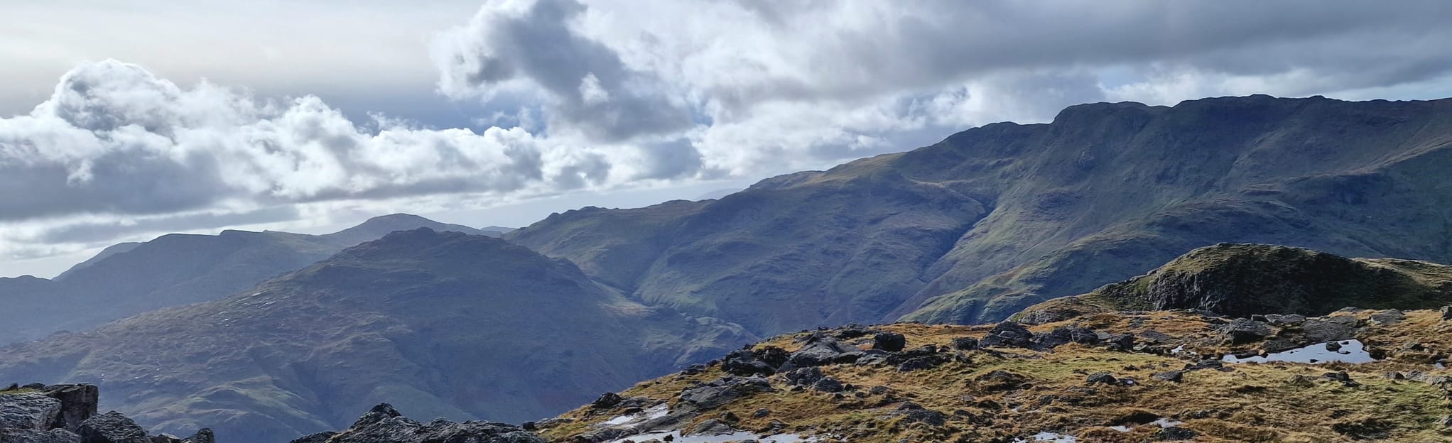 Pavey Ark, Harrison Stickle, Pike of Stickle, and Bowfell Circular ...
