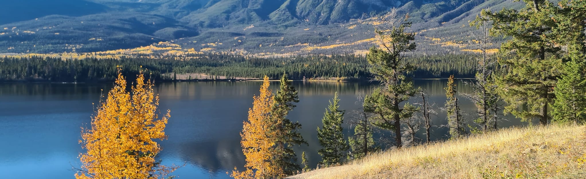 Pyramid Lake Loop via Bench Edge and Katrine Lake: 469 foto's - Alberta ...