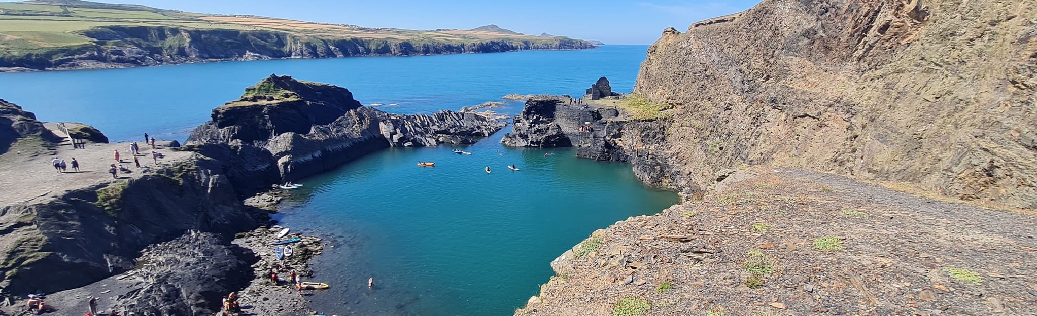 Porthgain and Abereiddi Circular | Map, Guide - Pembrokeshire, Wales ...