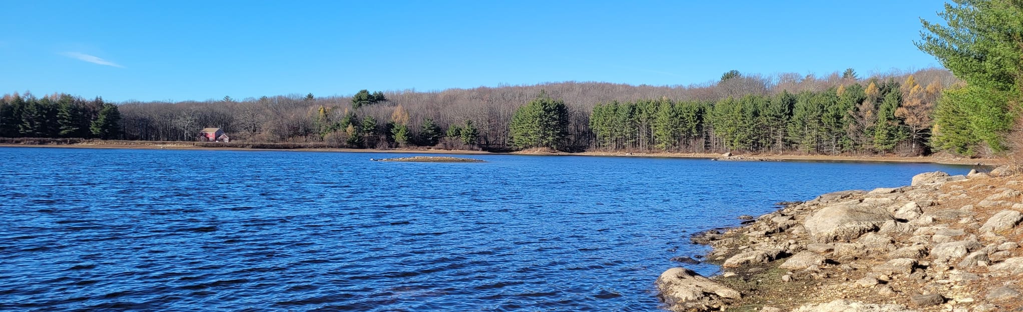 Bristol Reservoir via Tunxis Bike Trail, Connecticut - 29 Reviews, Map ...