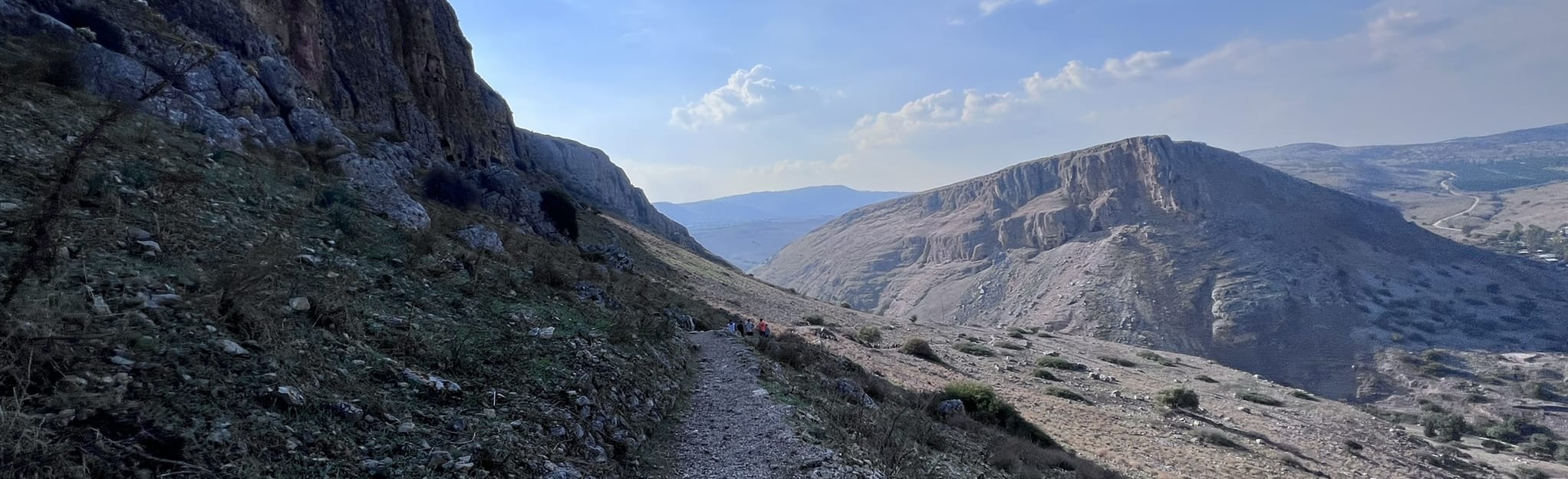 Mount Arbel to Hamam and Arbel River, Northern District HaZafon, Israel ...