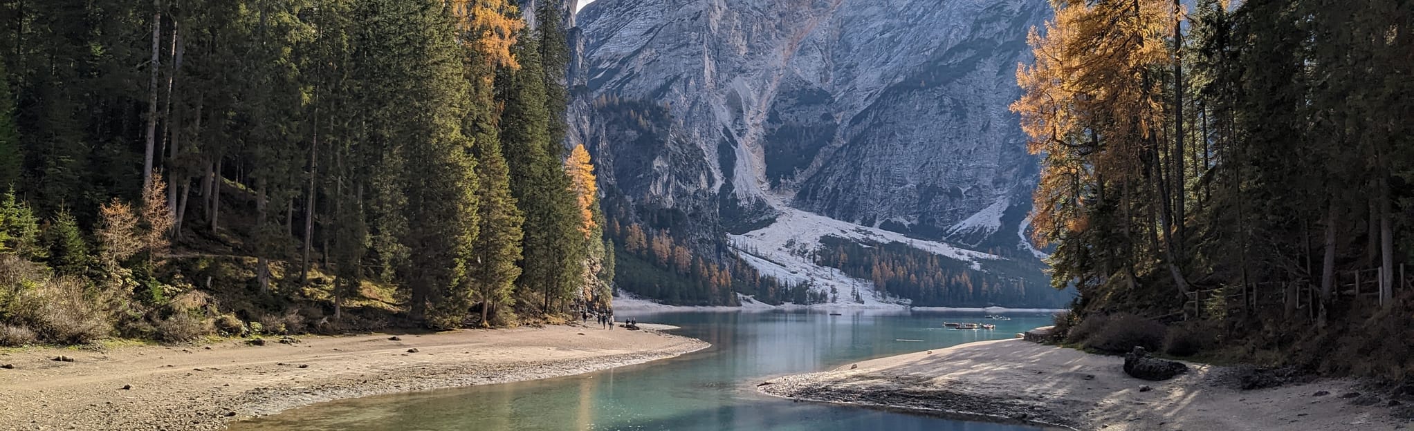Lago di Braies - Malga Foresta - Croda del Becco, South Tyrol, Italy ...