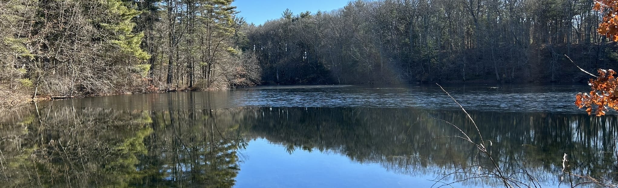 Trout Ponds and Pinnacle Hill via Warner Trail, Massachusetts - 45 ...