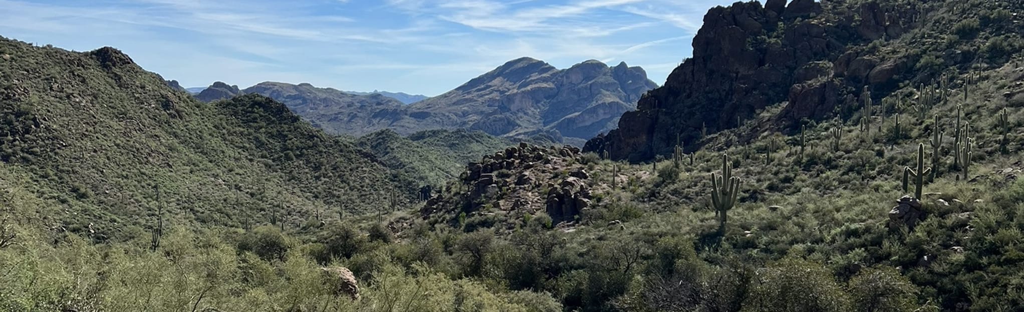 Miner's Summit to Black Top Mesa and Weavers Needle Loop, Arizona - 33 ...