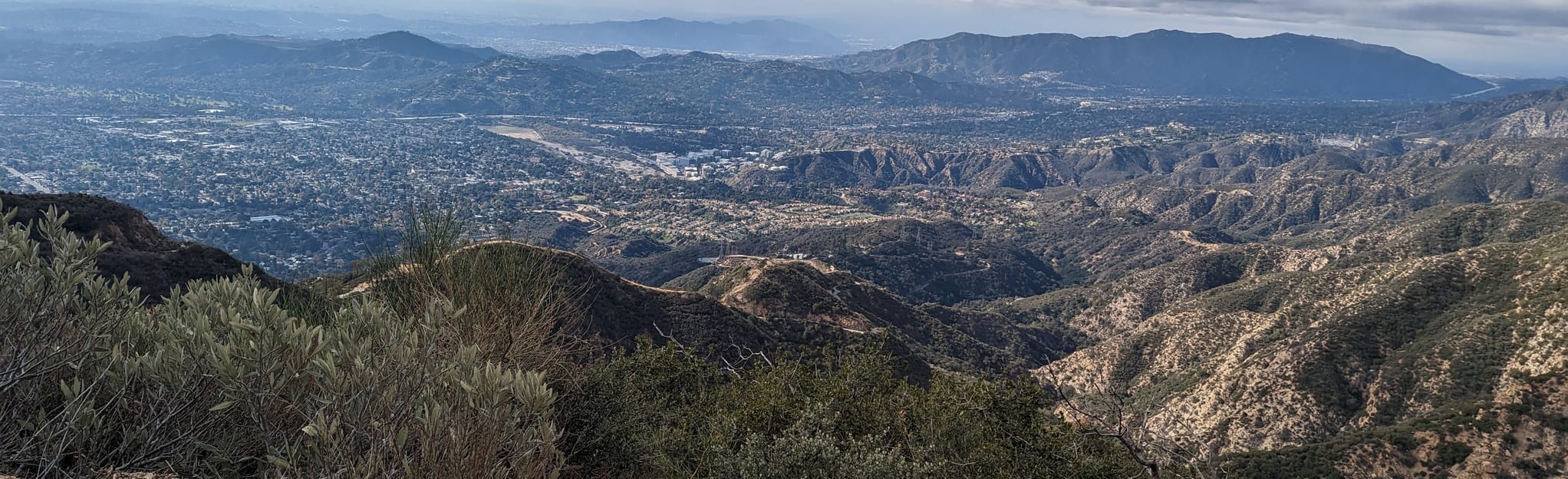 Sunset Ridge, Middle Sam Merrill, and Mount Lowe Motorway Loop ...