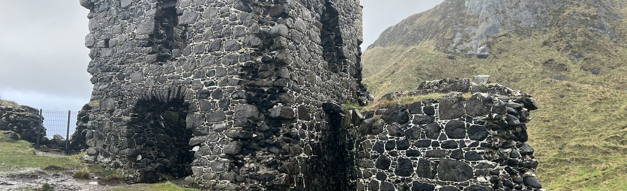 Kinbane Castle and Kinbane Head, Causeway Coast and Glens, Northern ...