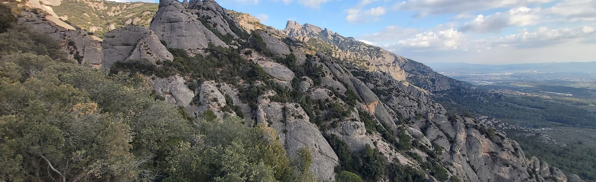 El Bruch - Roca Vella - L'Aguilla Fina - Pico La Palomera, Barcelona ...