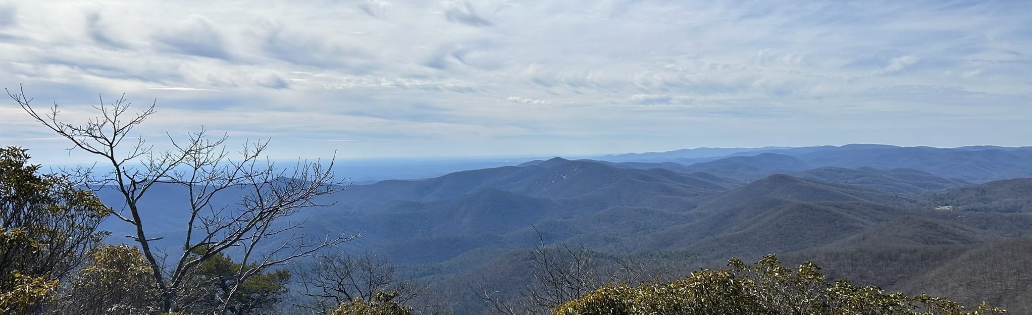 Byron Reece, Slaughter Creek, and Blood Mountain via Appalachian Trail ...
