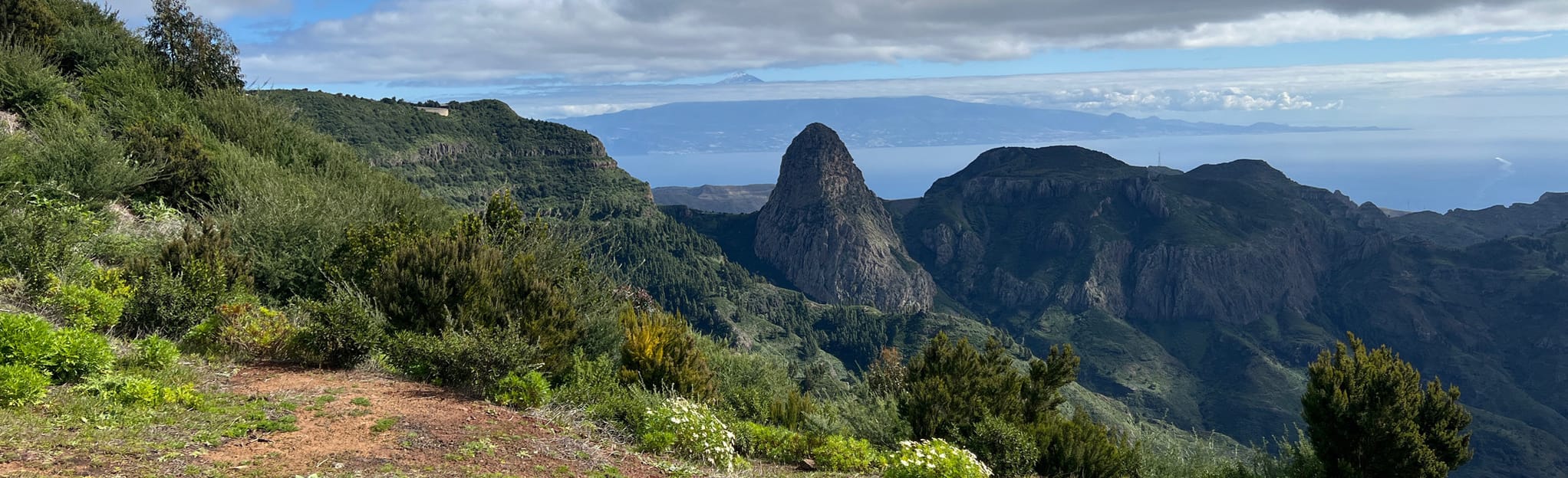 Mirador de Tajaqué - Imada - Roque de Agando, La Gomera, Spain - 12 ...