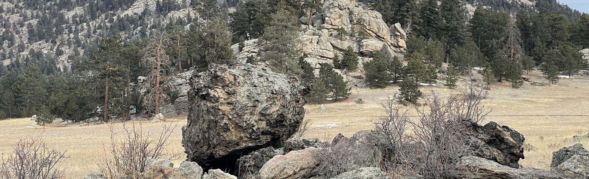 Three Sisters Loop via Sisters and Ponderosa Trail, Colorado - 442 ...