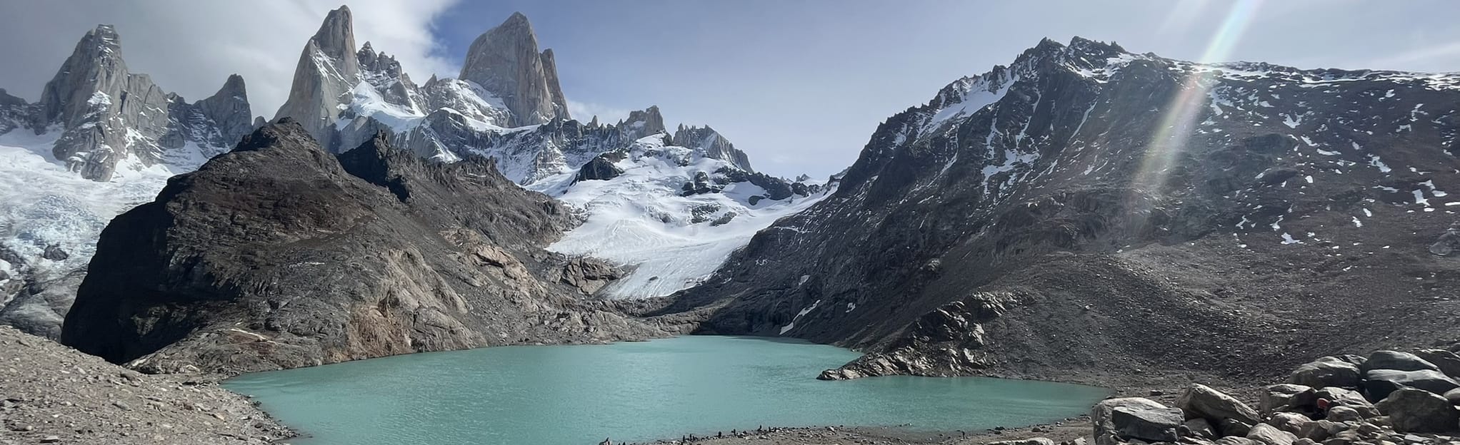 Laguna de Los Tres via Sendero Monte Fitz Roy Trail, Santa Cruz ...