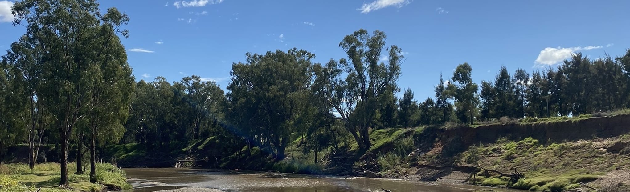 Macquarie River Loop via Tracker Riley Cycleway, New South Wales ...