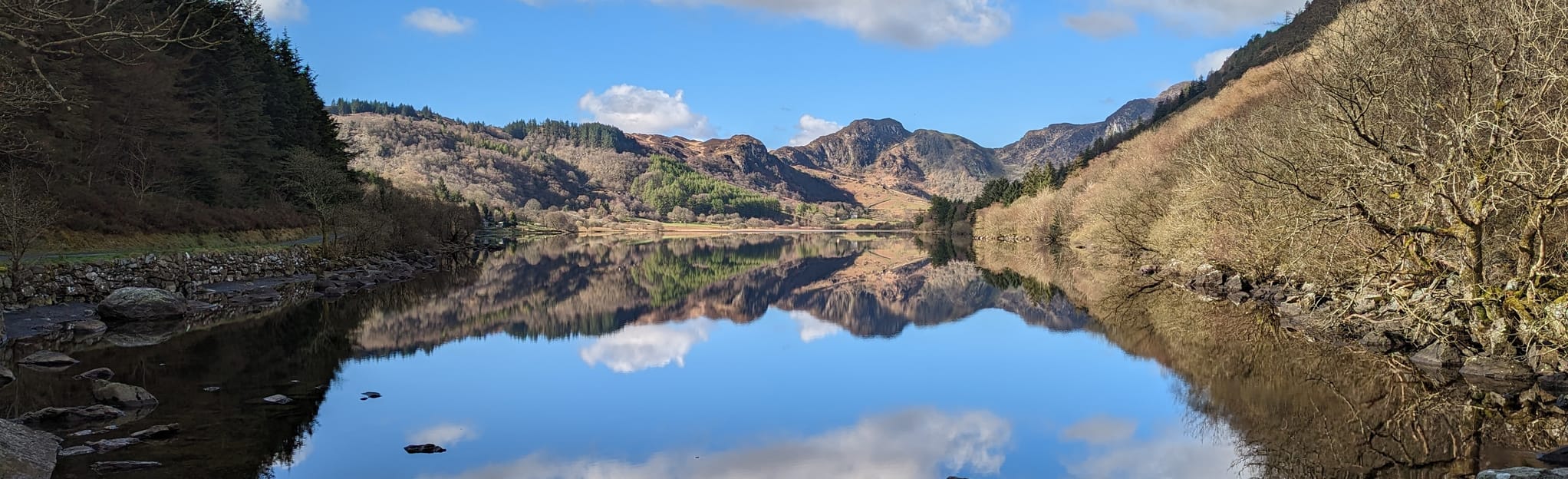 Trefriw, Llyn Geirionydd, and Llyn Crafnant Circular, Conwy, Wales - 36 ...
