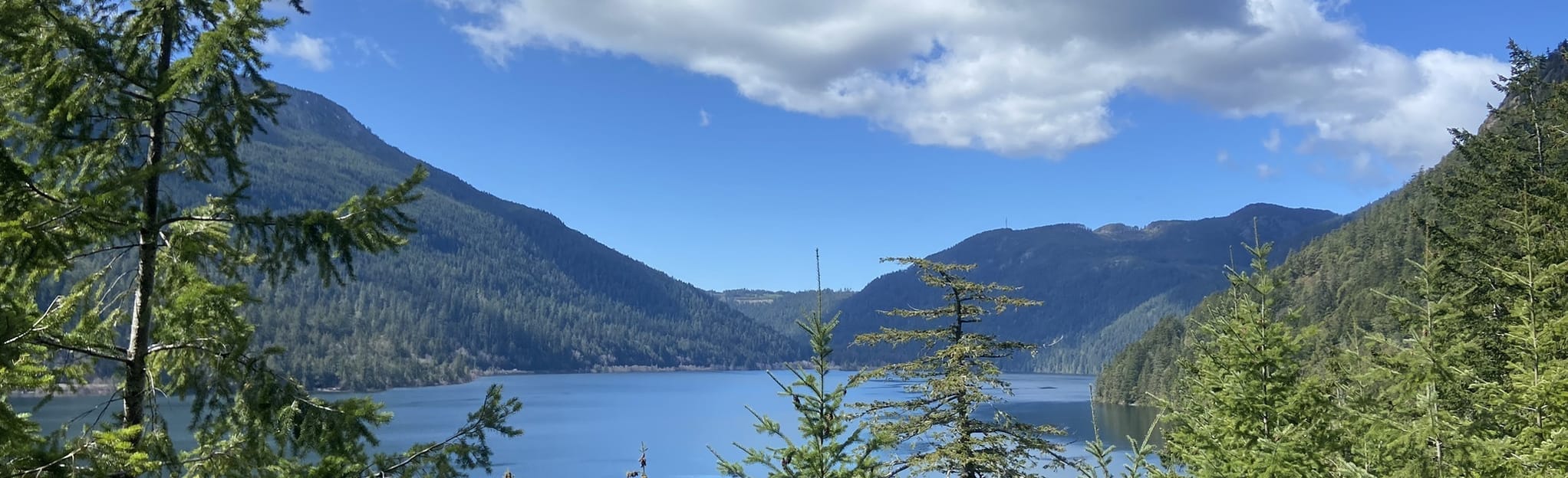 Cameron Lake Railway Trestles (east-side), British Columbia, Canada ...