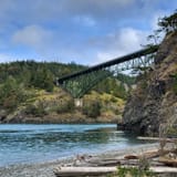Deception Pass Bridge and Beach Trail, Washington - 403 Reviews, Map ...