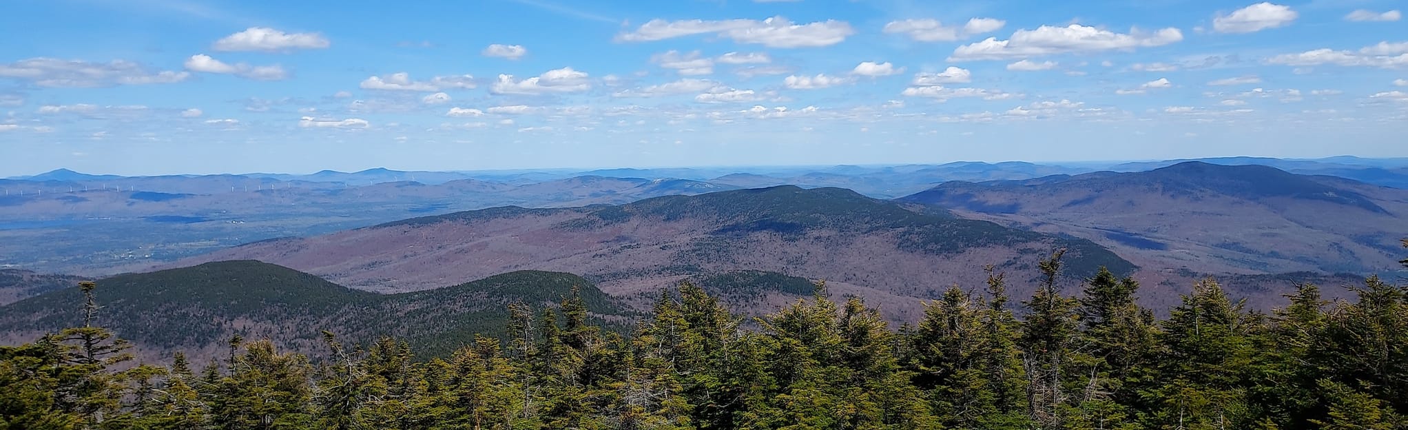 Baldpate Mountain via Cataracts, Baldpate Mountain, and Appalachian ...