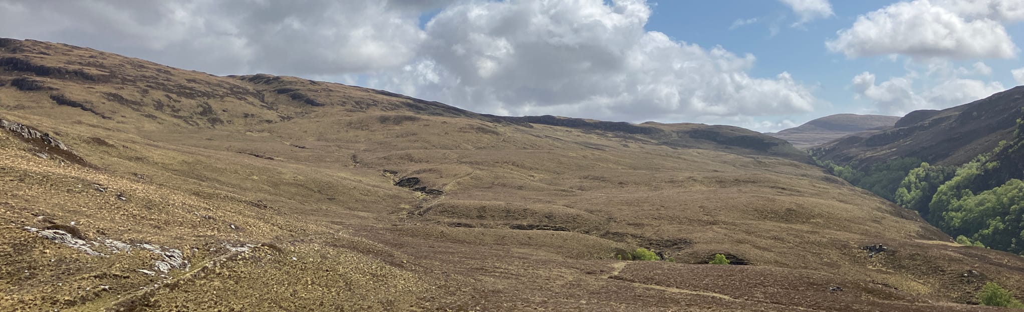 Cape Wrath Trail: Loch an Nid to Loch an Tiompain, Highlands, Scotland ...