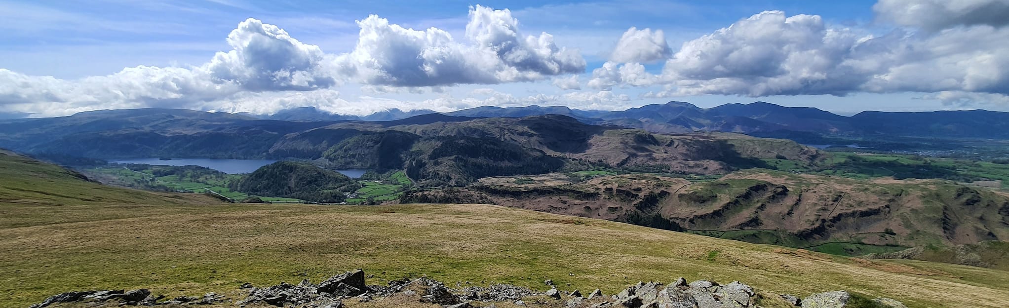 Calfhow Pike, Great Dodd, Hart Side and Low How Circular, Cumbria ...