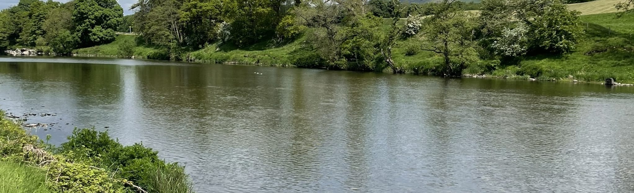 Kirkby Lonsdale to Whittington via River Lune, Cumbria, England - 61 ...