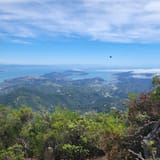 Verna Dunshee Trail and Plank Trail at Mount Tam East Peak, California ...