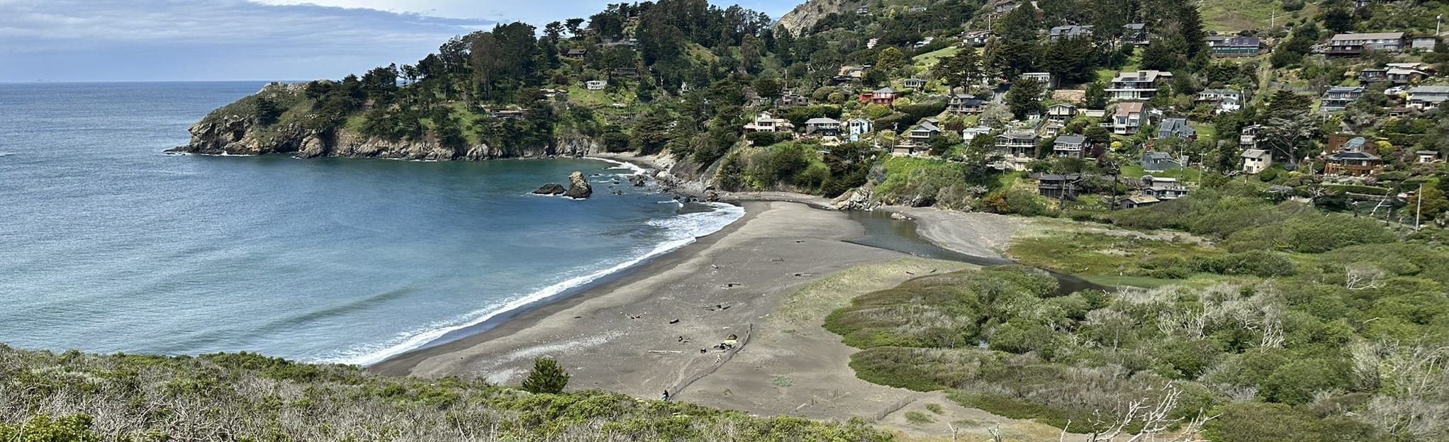 Tennessee Beach via Coastal, Fox, and Middle Green Gulch Loop ...
