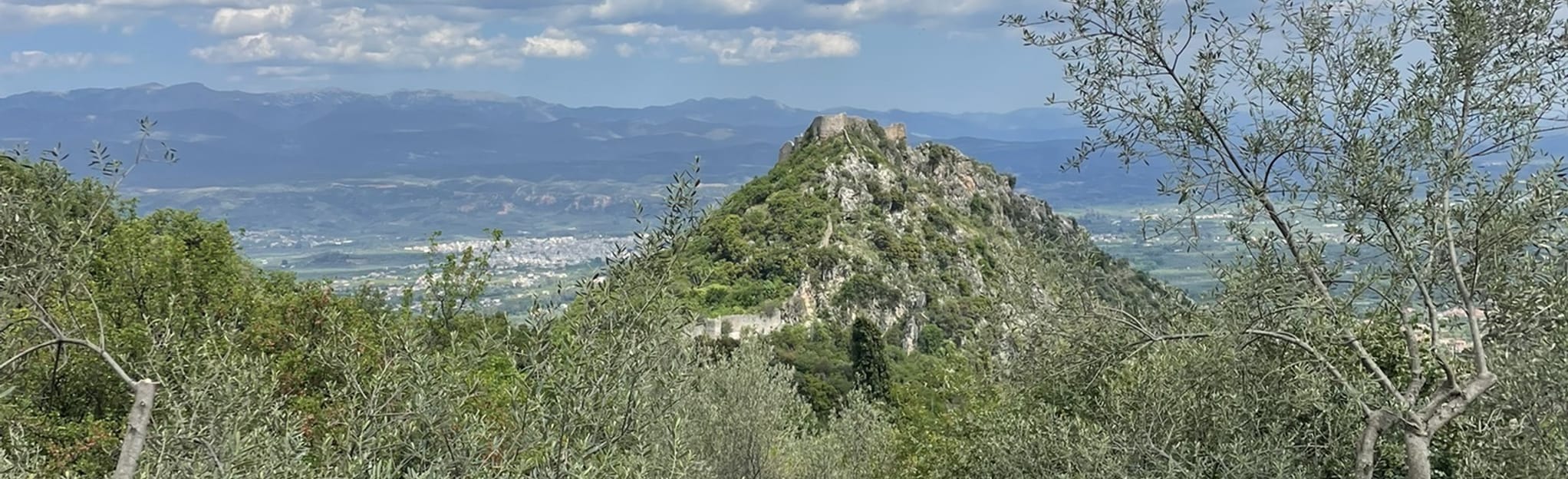 Logastra - Tripi - Pikoulianika - Mystras, Peloponnese, Greece - Map ...