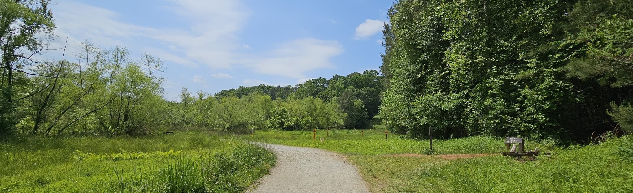 Cochran Shoals Trail from Interstate North Trailhead, Georgia - 1,387 ...