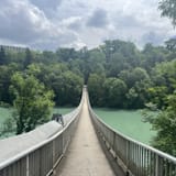 Saint Georges Bridge - Lignon Bridge - Sentier des Falaises Trail ...