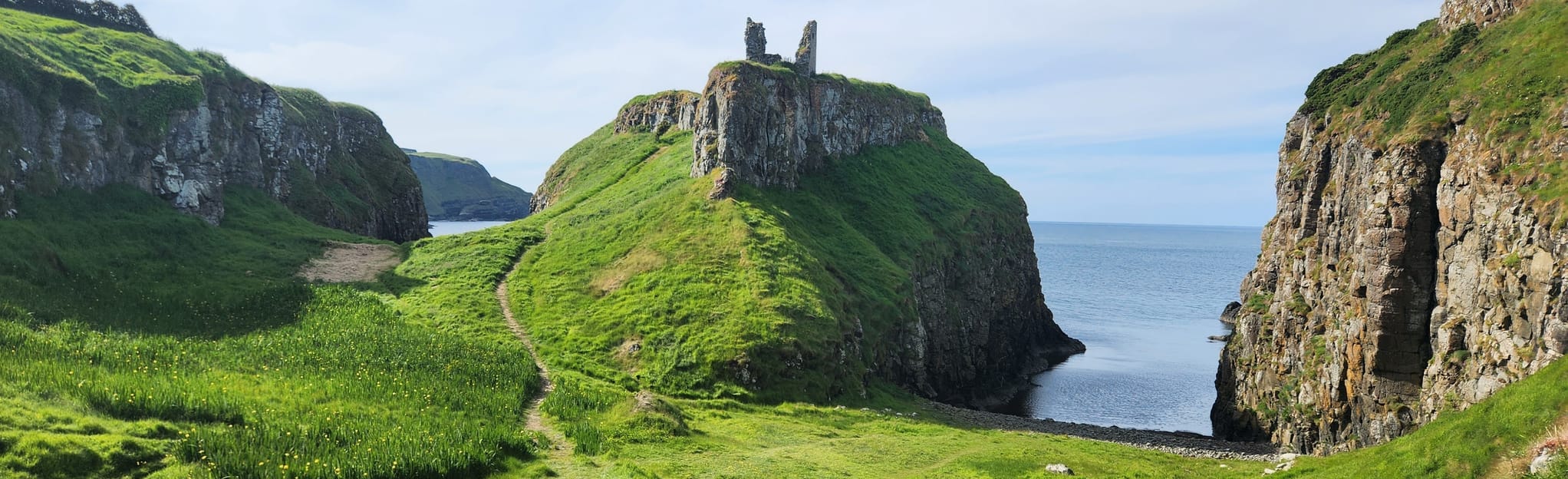 Dunseverick Castle to Portbradden Harbour, Causeway Coast and Glens ...