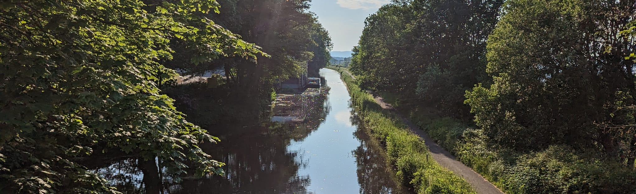 Union Canal Towpath and Kilbean Wood Circular, Falkirk, Scotland - 22 ...