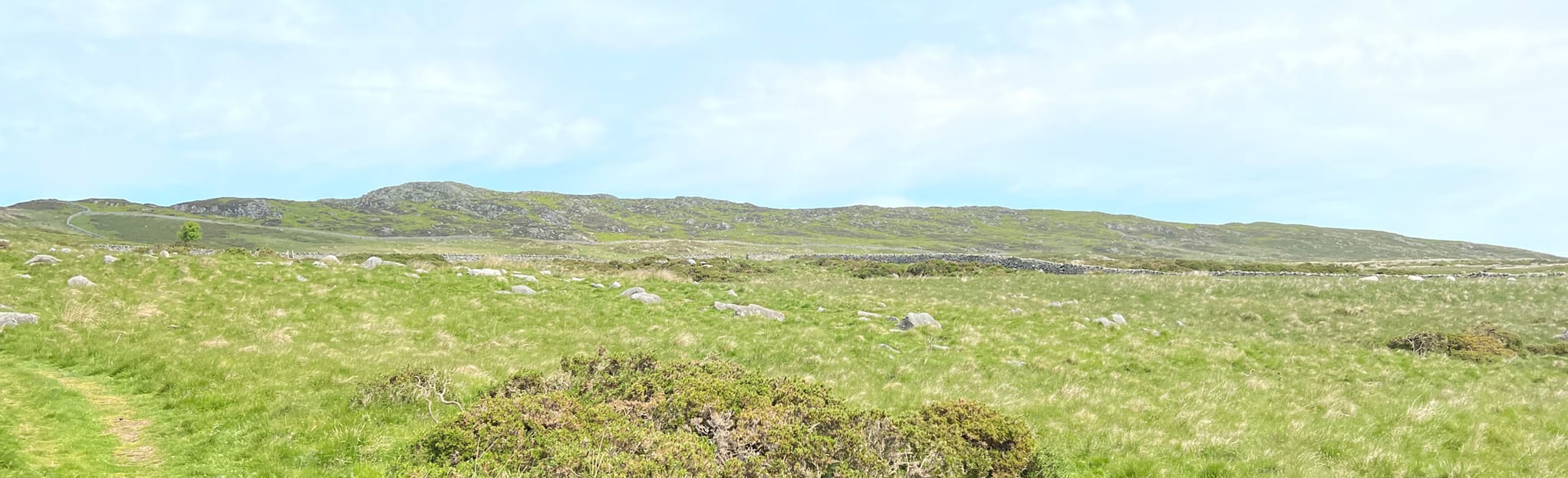 The Church of St. Celynin and Tal Y Fan Circular, Conwy, Wales - Map ...
