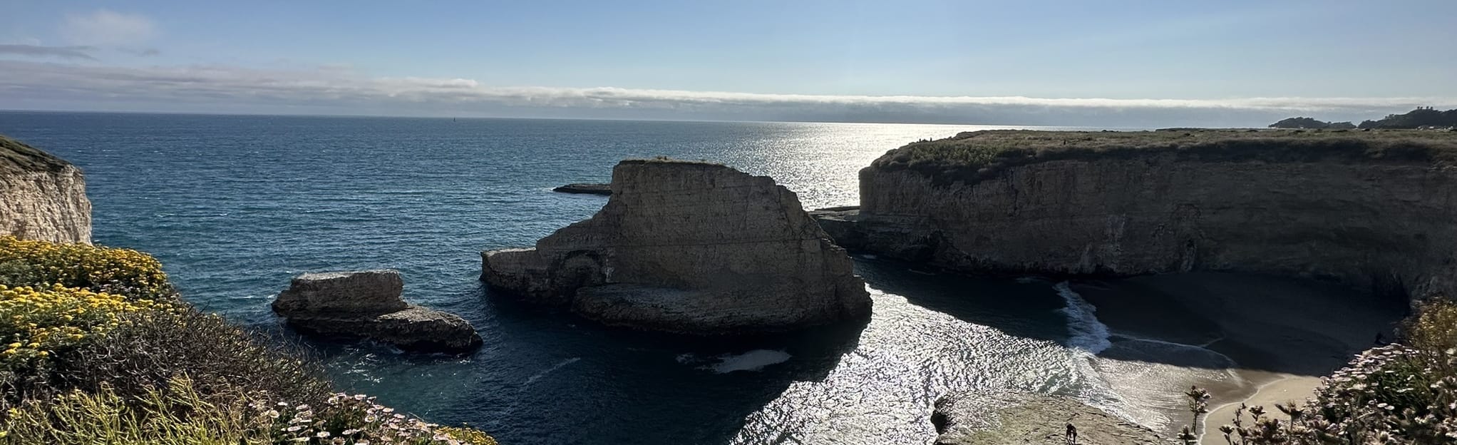 Bonny Doon Beach and Shark Fin Cove Loop, California - 420 Reviews, Map ...