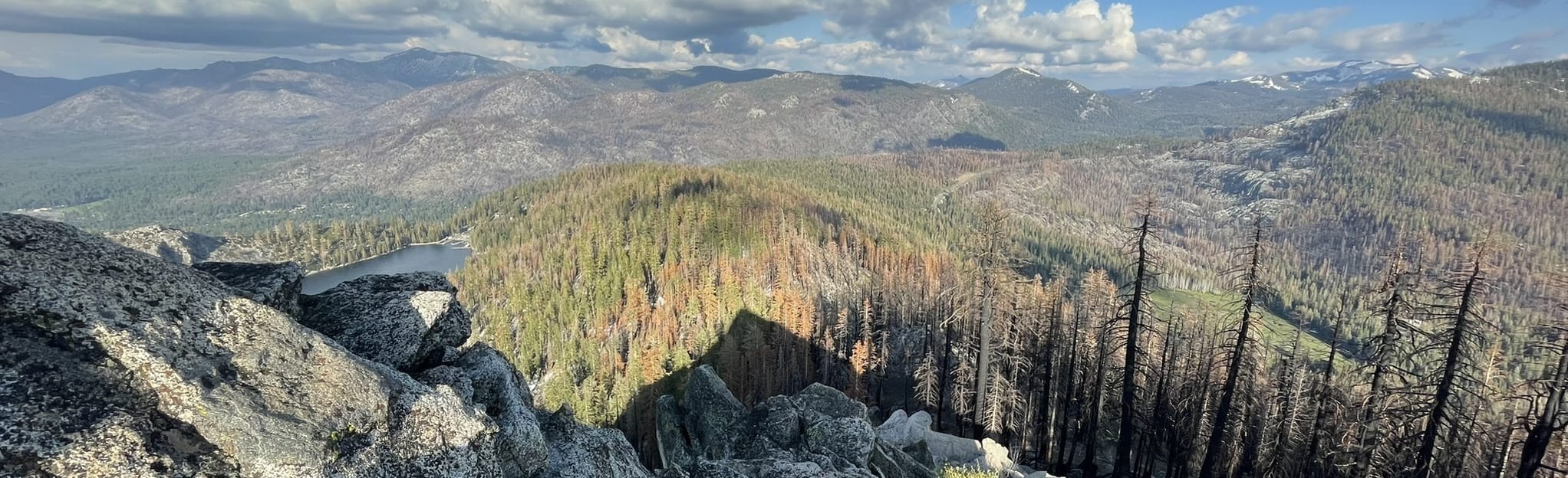 Becker Peak via Pacific Crest Trail (PCT) from US 50, California - 21 ...