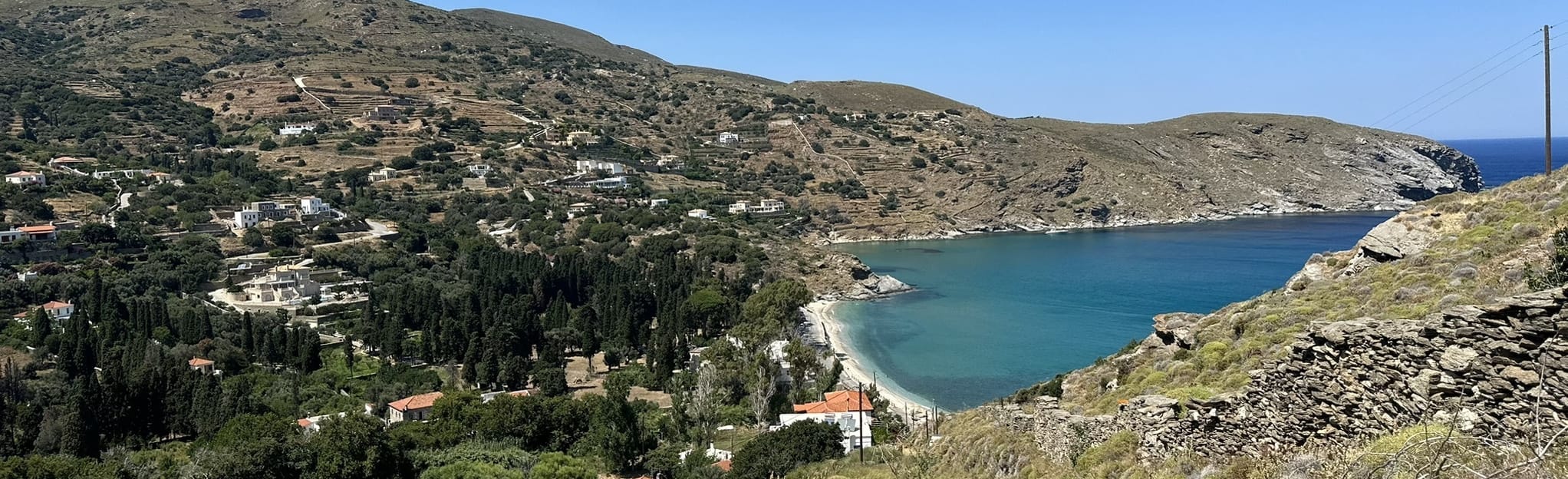 AllTrails | Andros Routes 8a: Chora and Gialia beach to Stenies: 4 ...