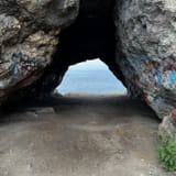 Cave Landing and Pirate's Cove from Shell Beach Bluff Trail, California ...