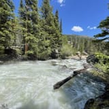 Copeland Falls via Copeland Lake and Hidden Falls Trail, Colorado - 244 ...