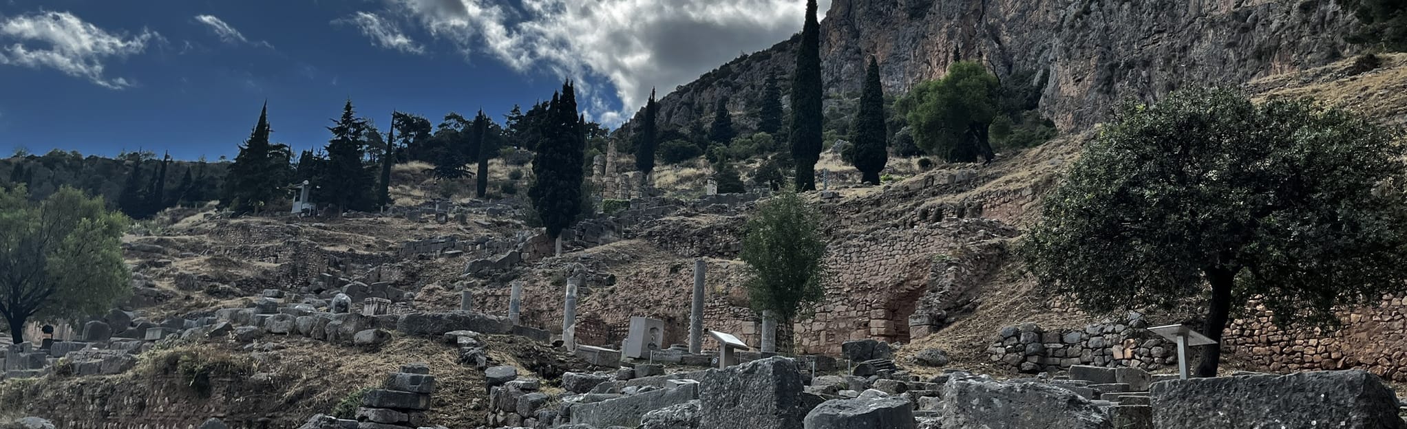 Delphi Archaeological Site - Stadium - Archaeological Museum, Central ...